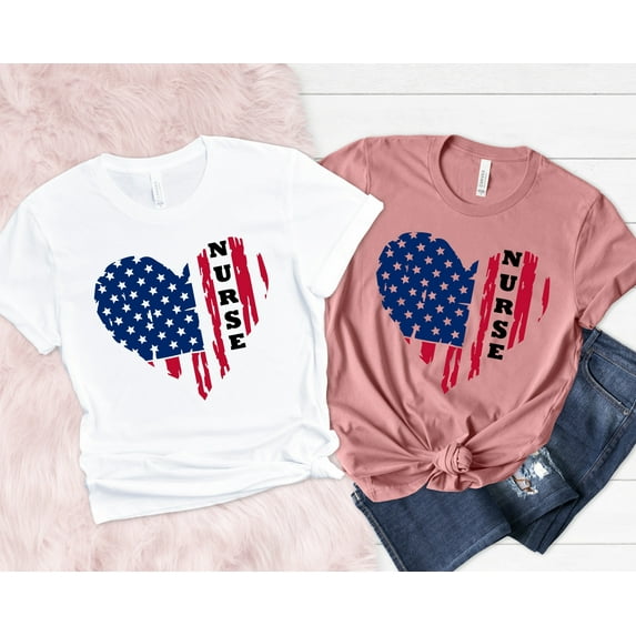 American Medical Montage Shirt, Nurses Superhero,Nurse Week,Quarantine ...