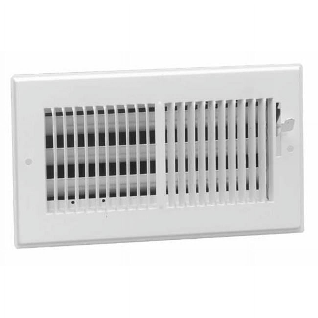 American Metal Products 4 in. H X 10 in. W White Steel Air Diffuser ...