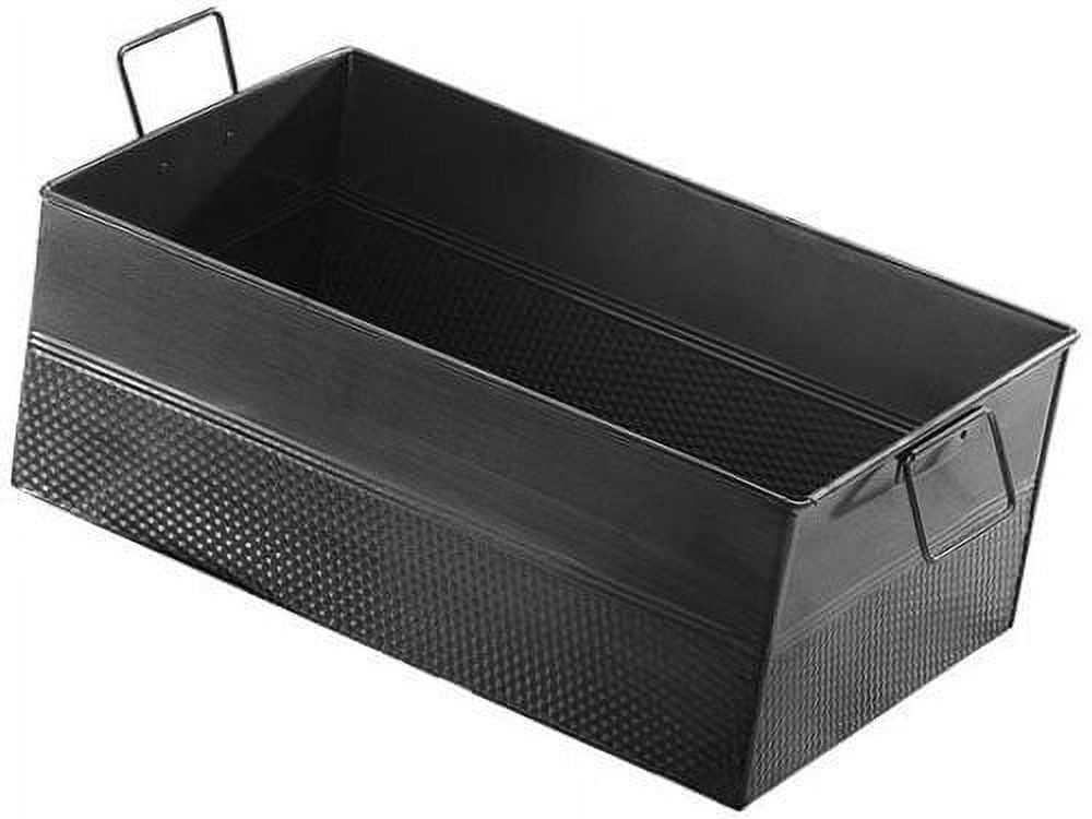 American Metalcraft 20-1/2" x 12-1/2" Full Size Black Rectangular ...