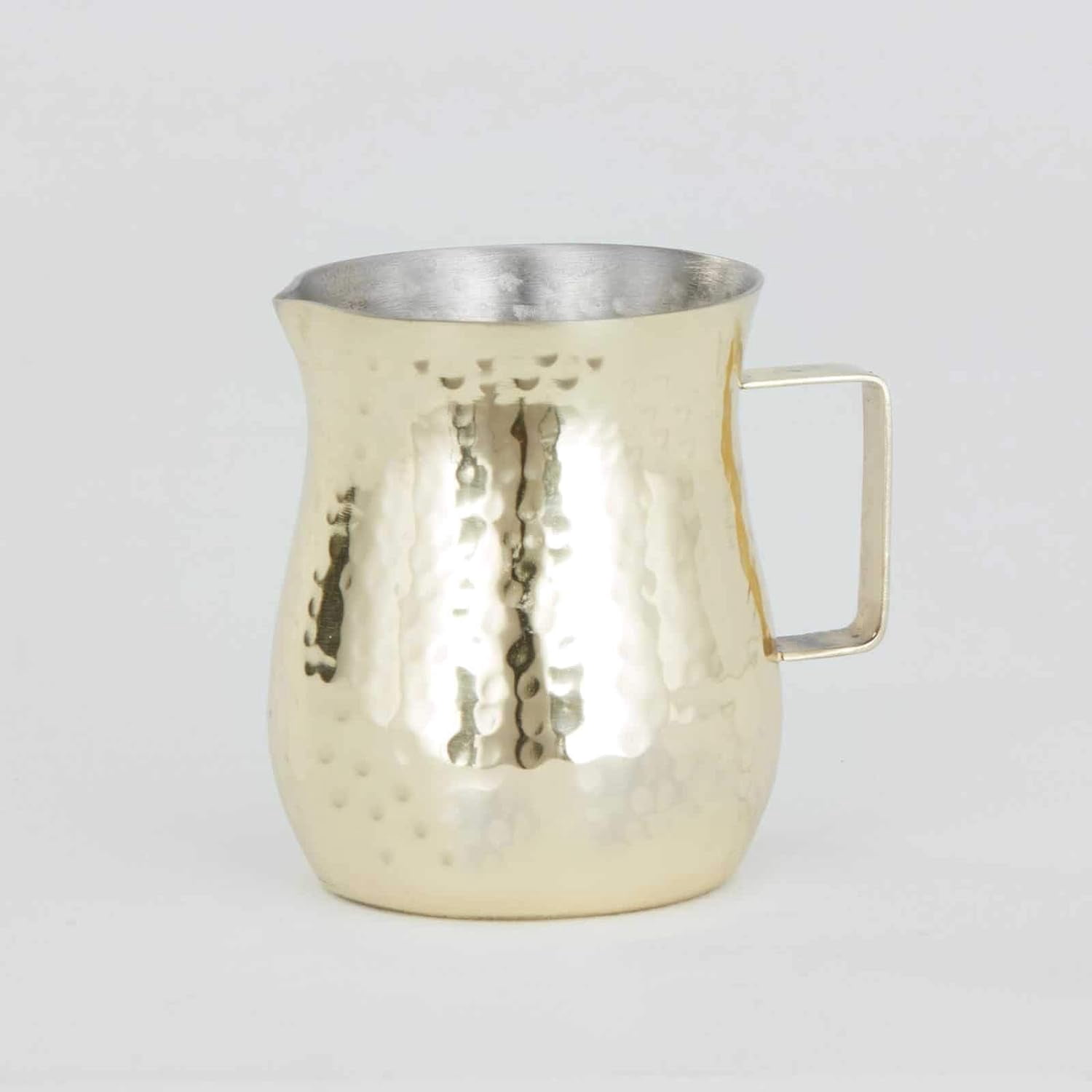 American Metalcraft CHG2 Gold Hammered Stainless Steel Creamer, 2 ...