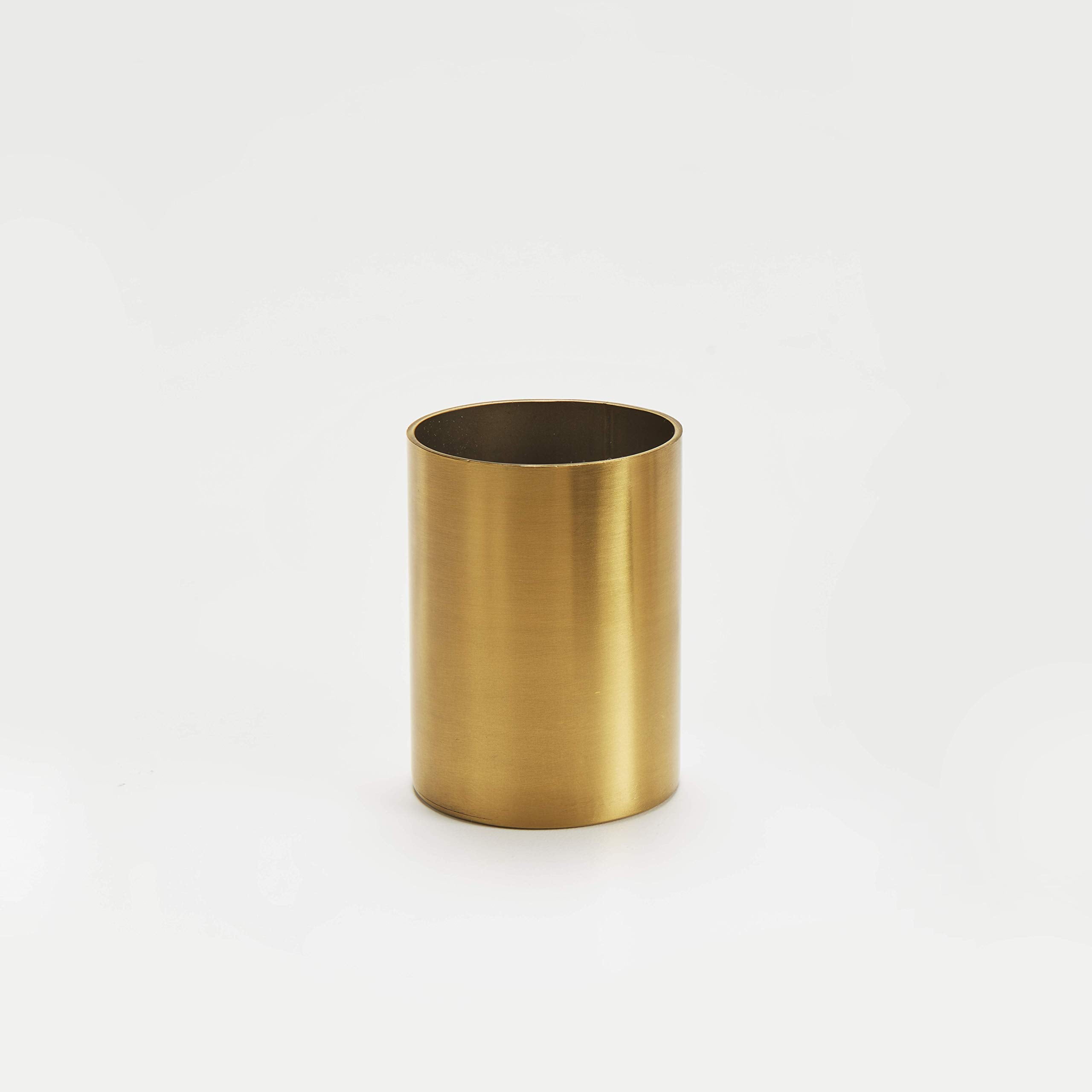 American Metalcraft GSPH2 Round Gold Sugar Packet Holder, Satin Finish ...