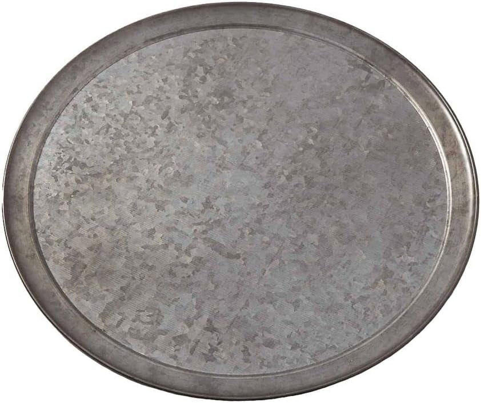 American Metalcraft GTP16 Dark Galvanized 16" Round Serving Tray ...