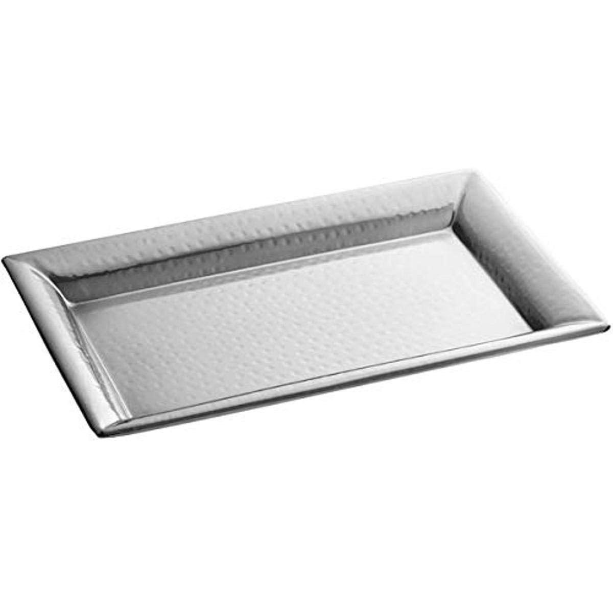 American Metalcraft HMRT712 Double-Wall Rectangular Hammered Stainless ...