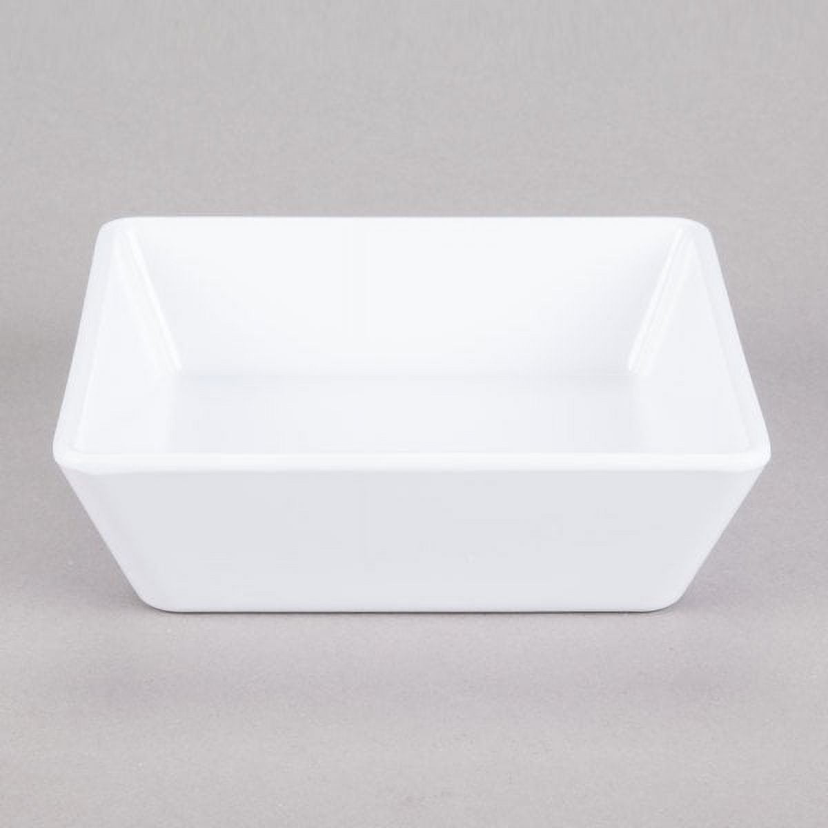 American Metalcraft MELSQ6 Endurance 16 oz. Square Shallow Melamine ...