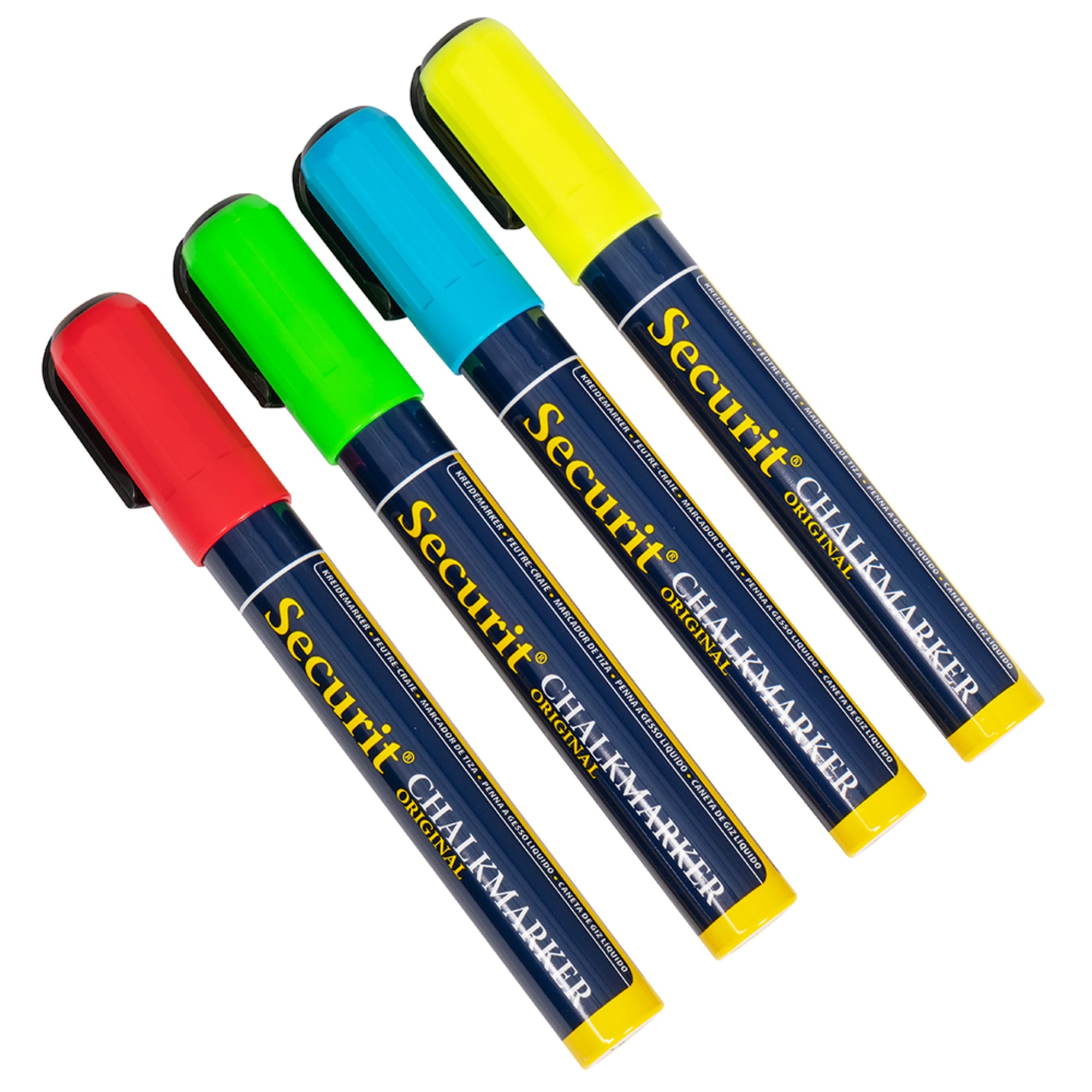 American Metalcraft SMA510V4 Small Tip Chalk Marker w\\/ 4 Assorted ...