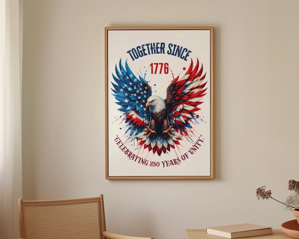 American Milestone 250th Anniversary Honoring USA History National ...