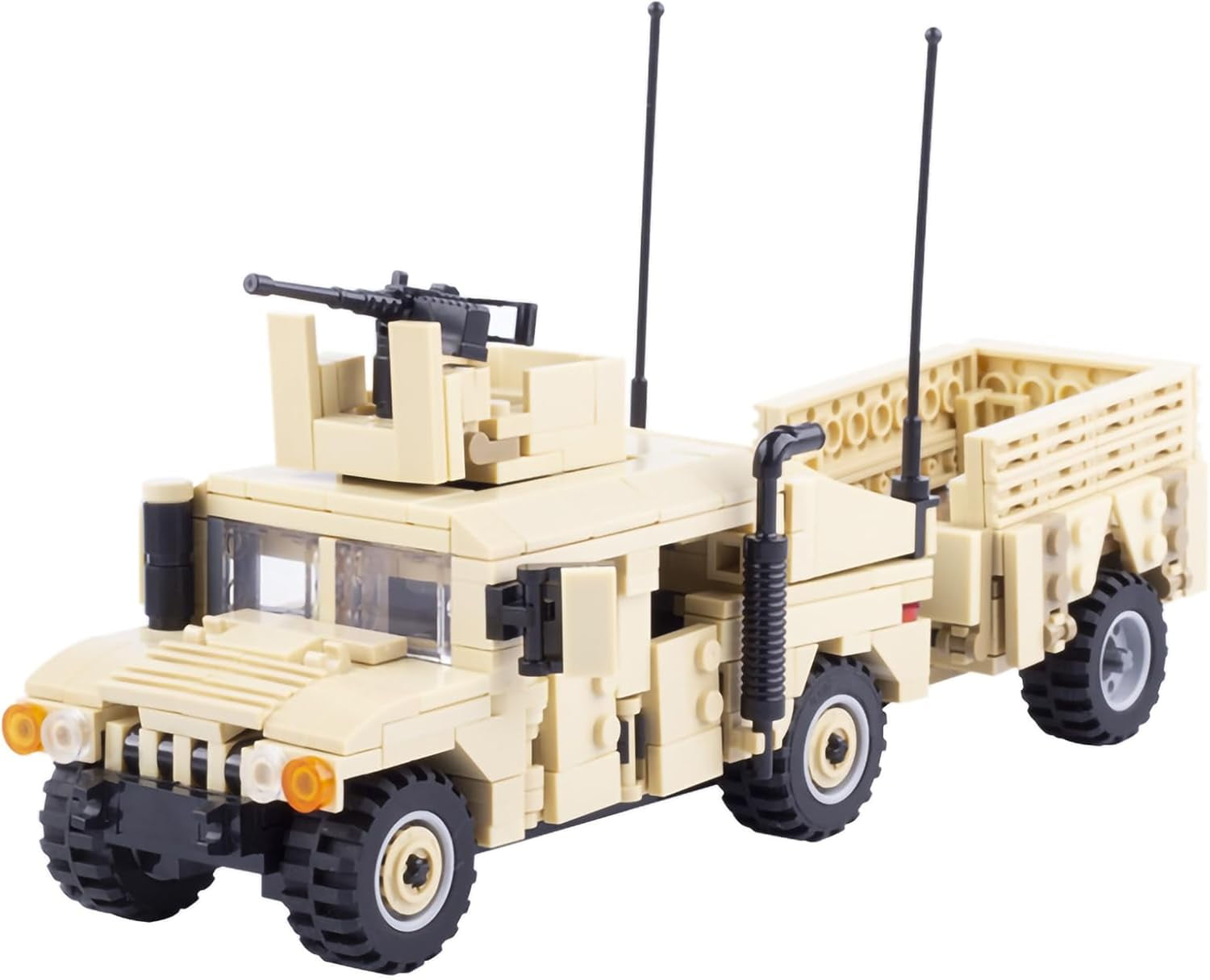 American Military Vehicle Building Block(449 PCS),WW2 Military ...