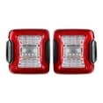 American Modified AMJPCA03302; Tail Light Assembly; LED; Clear/ Red ...