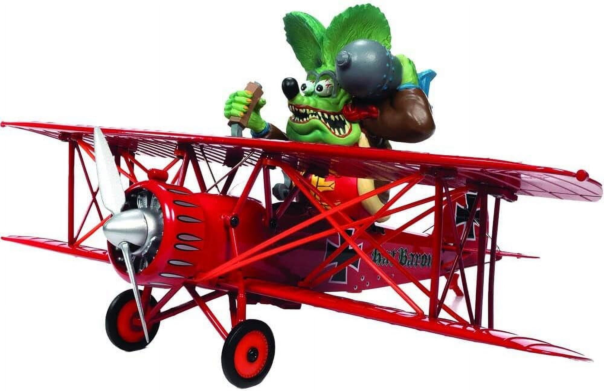 American Muscle 1929 Waco Straight Wing Rat Fink Rat Baron 1:30 Scale ...