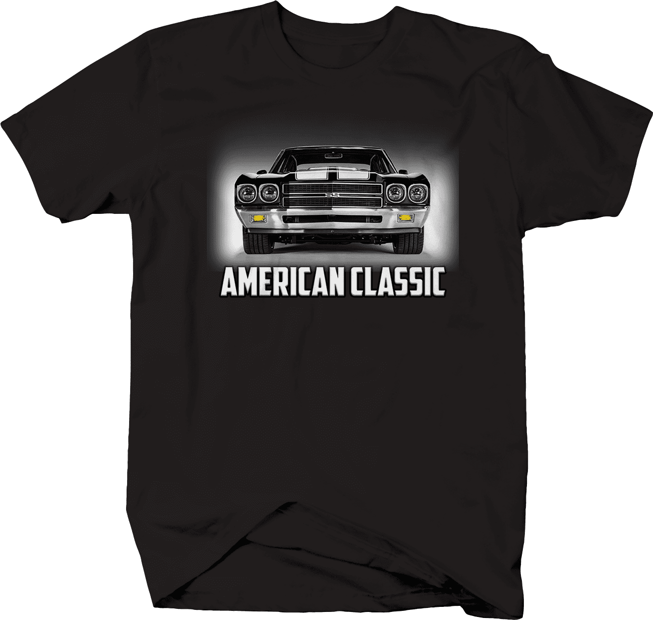 American Muscle Car Chevelle Hotrod Racing T-Shirt for Men Large ...