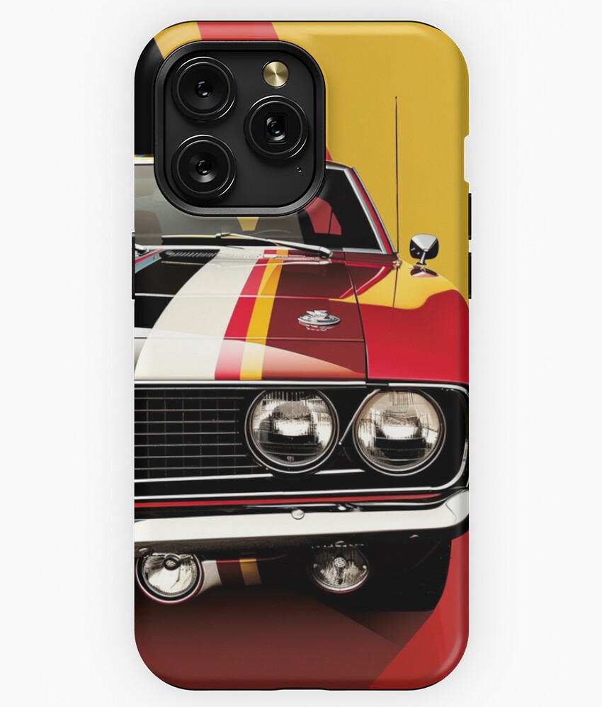 American Muscle Classic Cars Action G6532 Phone Case for iPhone17 16 15 ...