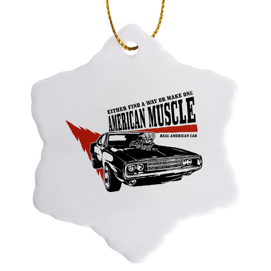 American Muscle. Hot Rod Car. Elegant Automobile Transport Decor, 3 ...