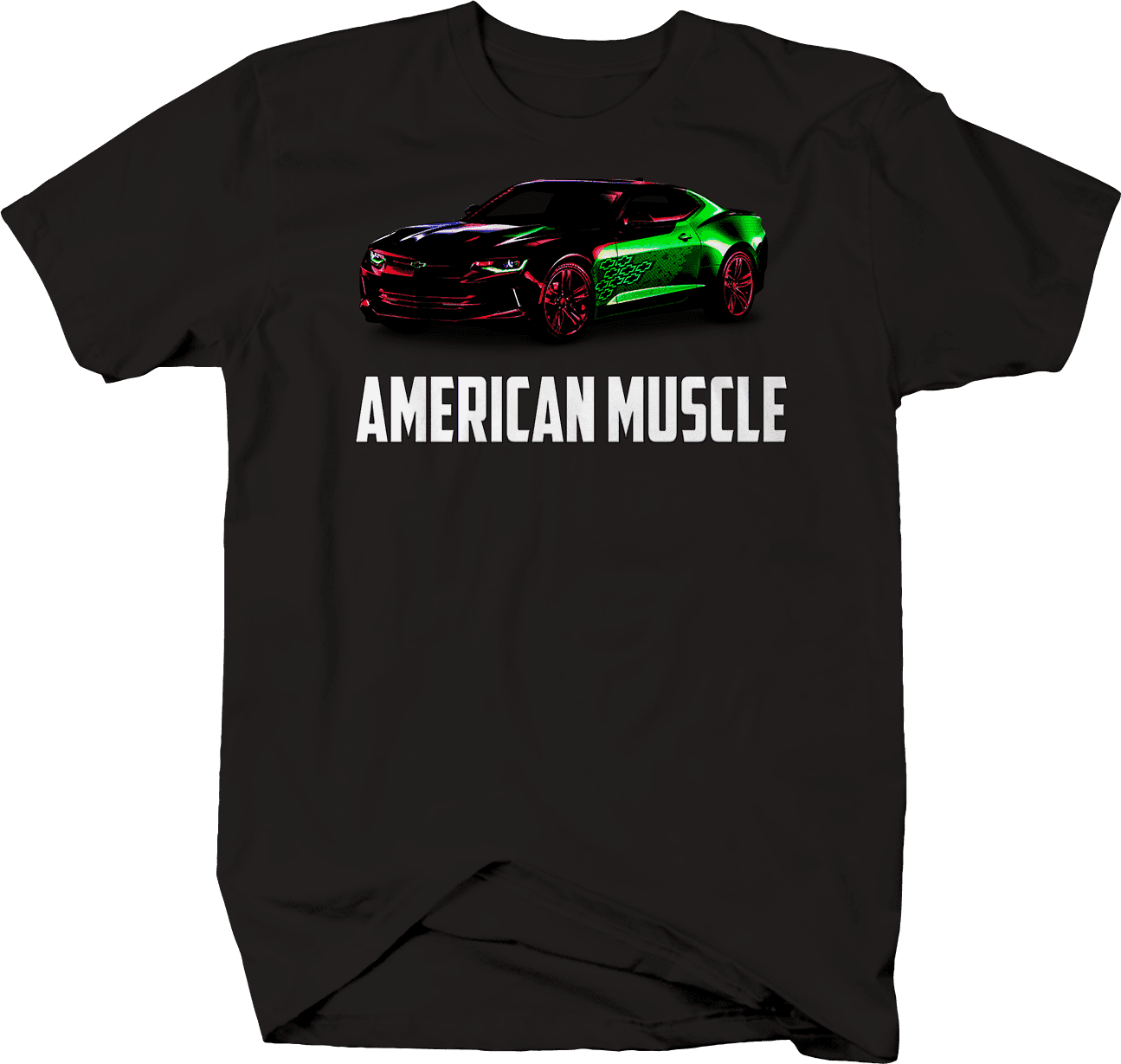 American Muscle Sportscar Camaro SS T-Shirt for Men 4XL - Walmart.com