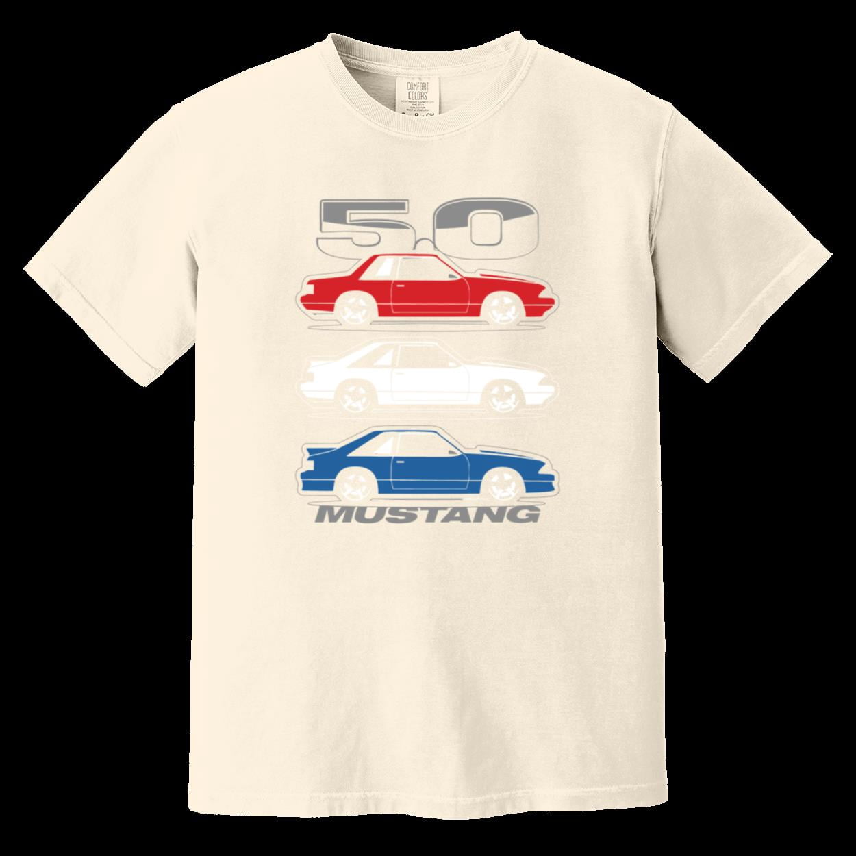 American Mustang Auto Power Drive Graphic Comfort Color T-Shirts, for ...