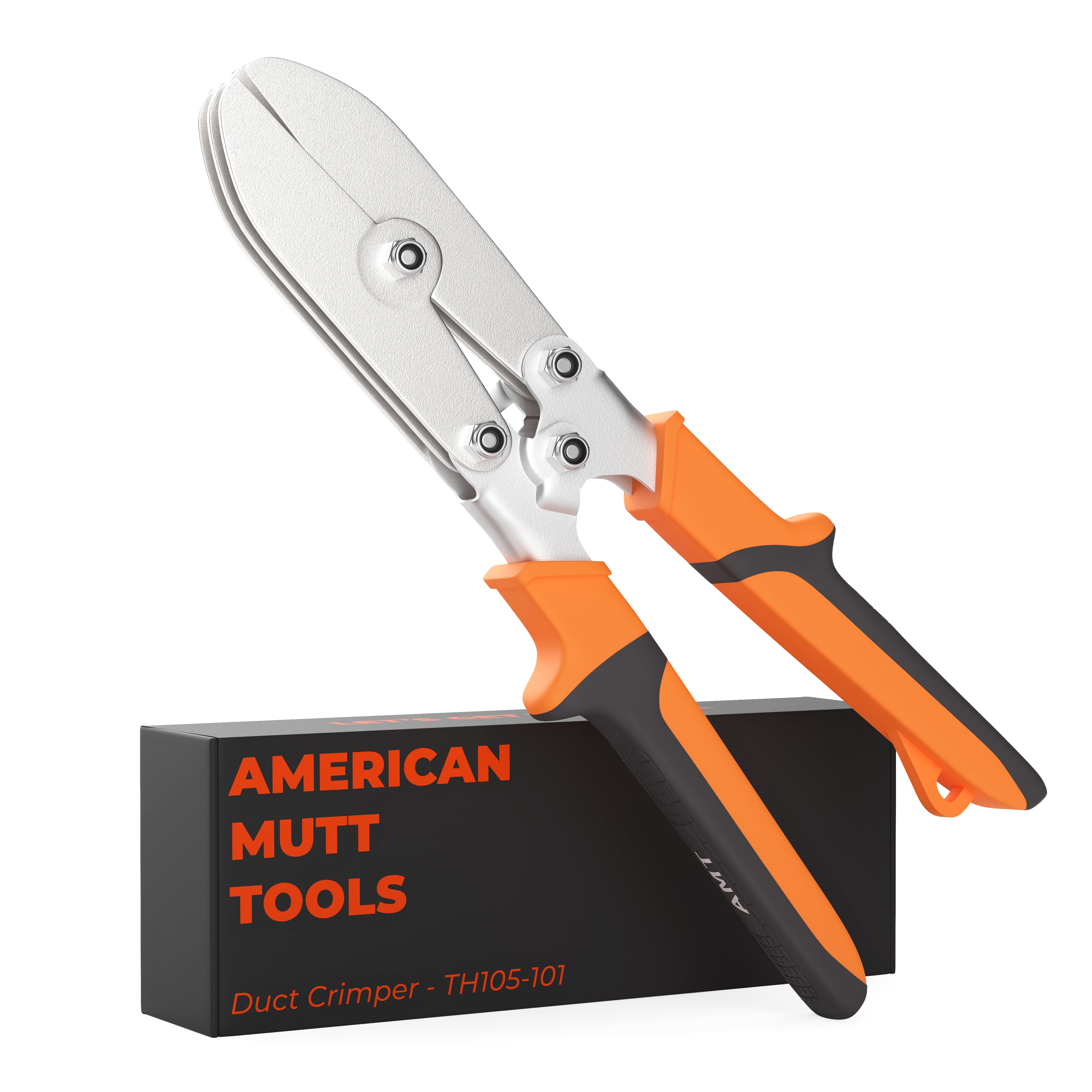 American Mutt Tools 5-Blade Sheet Metal Crimper – Crimp 24 Gauge Steel ...