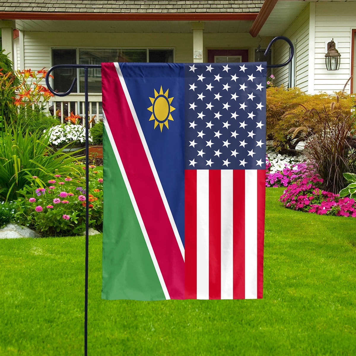 American Namibia Flag Namibian Friendship U.S.A Memorial Day Patriotic ...