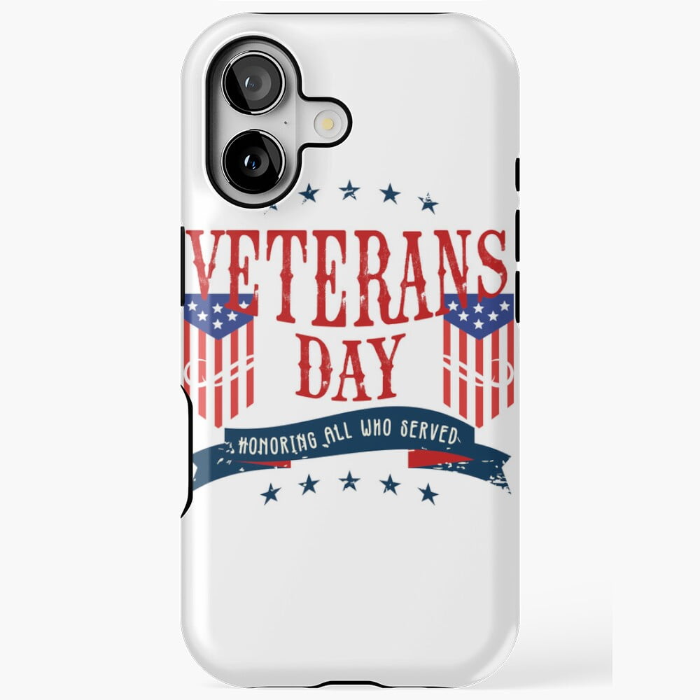 American National Day with Text Compatible Phone Case for iPhone 11-17 ...