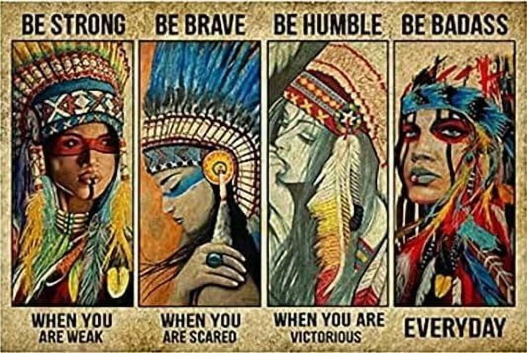 American Native Diamond Painting Kits for Adults, Be Strong When You ...