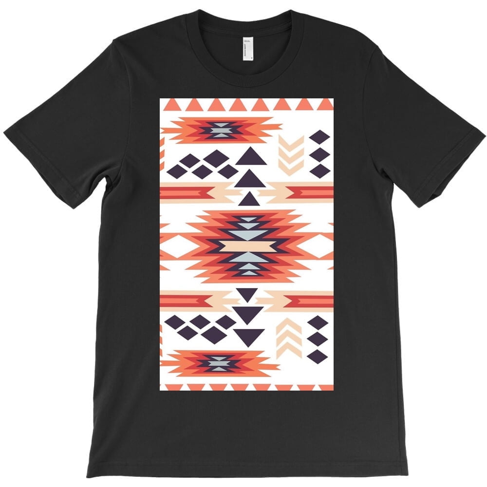 American Native Pattern Funny Holiday Graphic H35191 T-Shirt, for Men ...