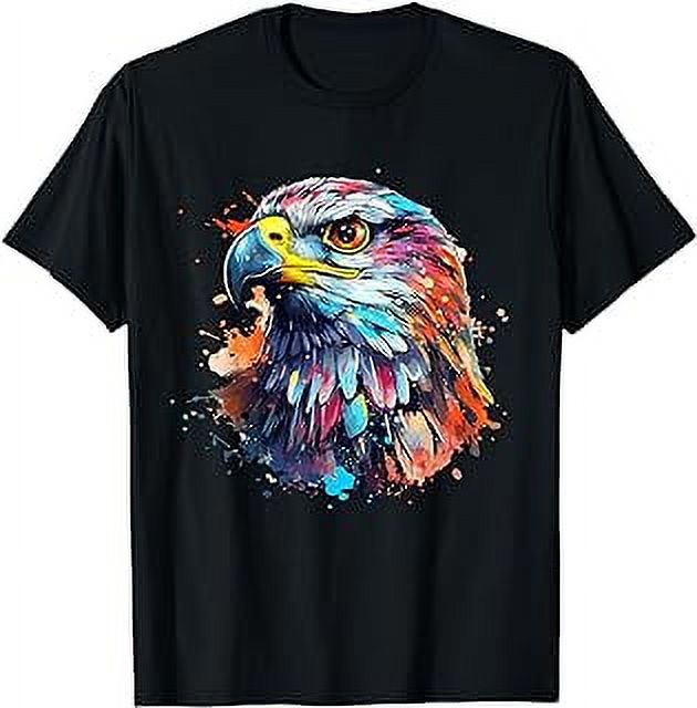 American Nature Bald Eagle Mullet Predator Birds King Lover T-Shirt ...