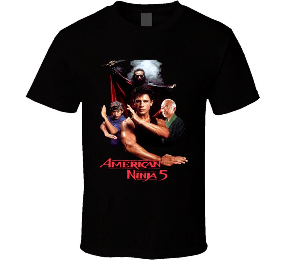 American Ninja 5 80's Martial Arts Action Retro Ninja Movie T Shirt ...