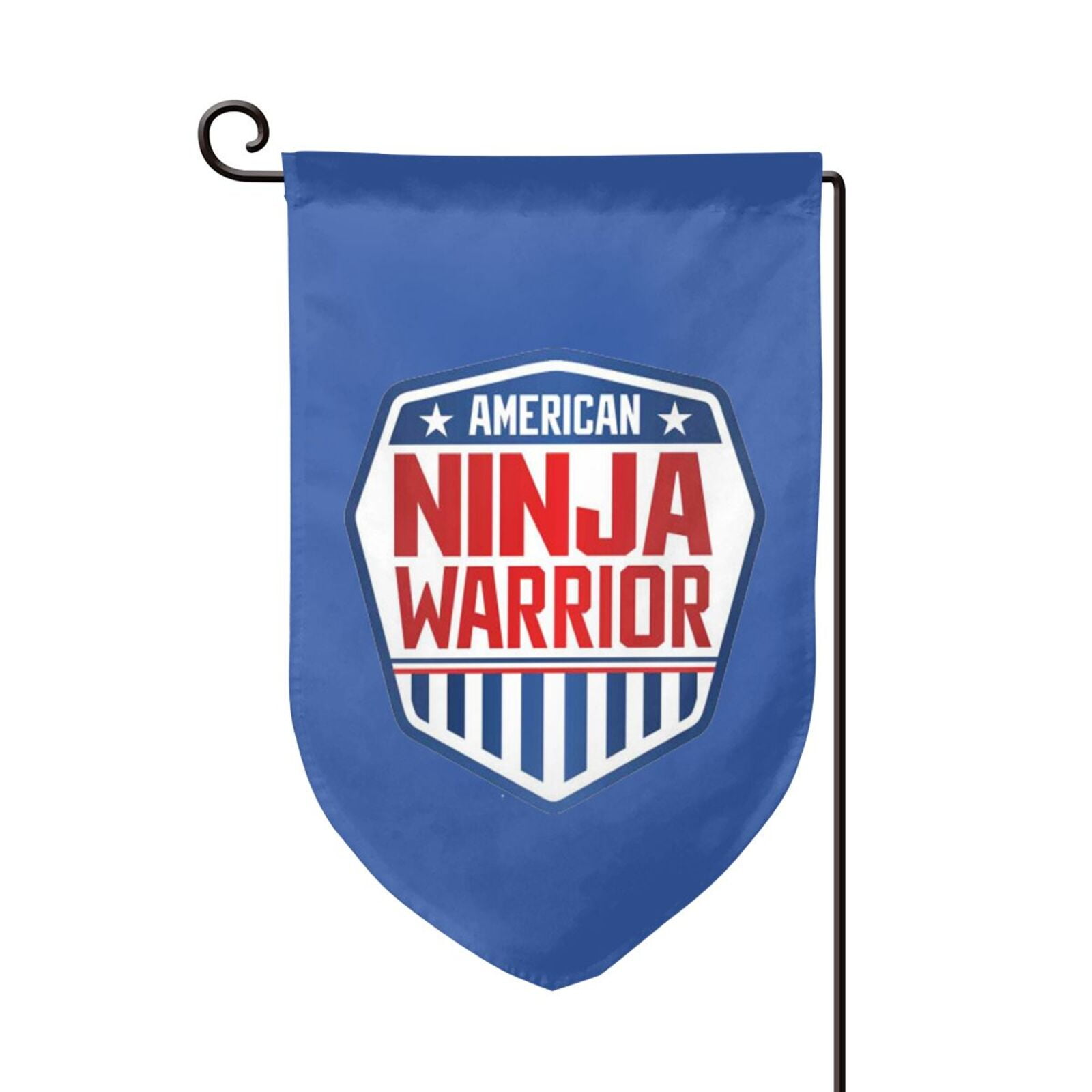 American Ninja Warrior Banner Shield Banner Garden Flag Double Sided ...