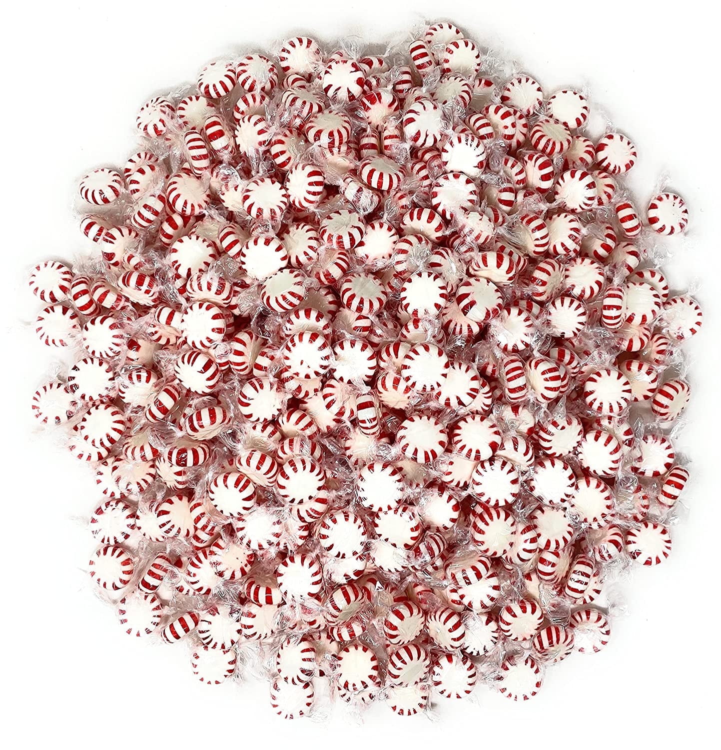 Big Bag of American Old Fashioned Peppermint Starlights Mints, Bulk 6 ...
