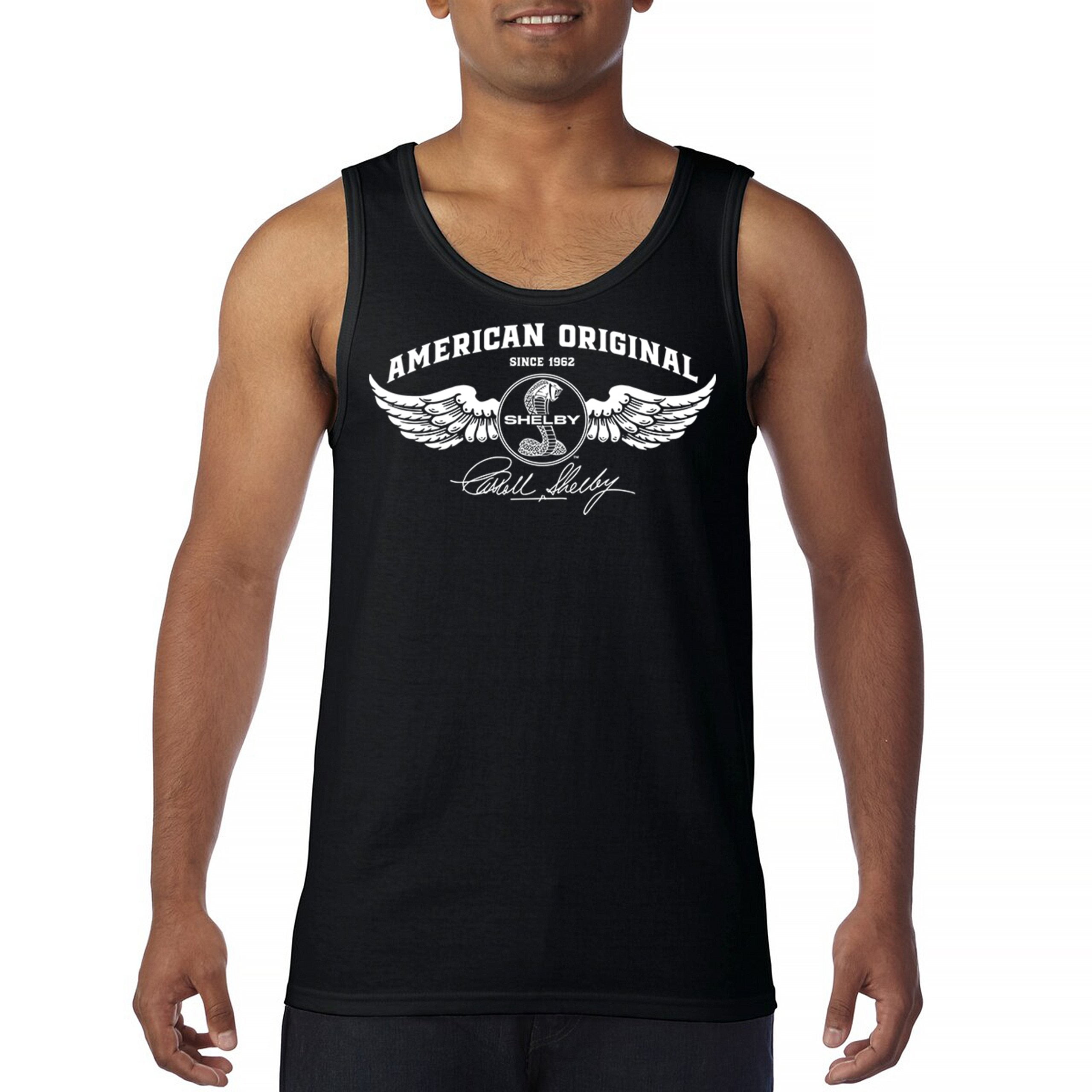 American Original Shelby Since 1962 Tank Top Cobra Wings Classic Muscle ...