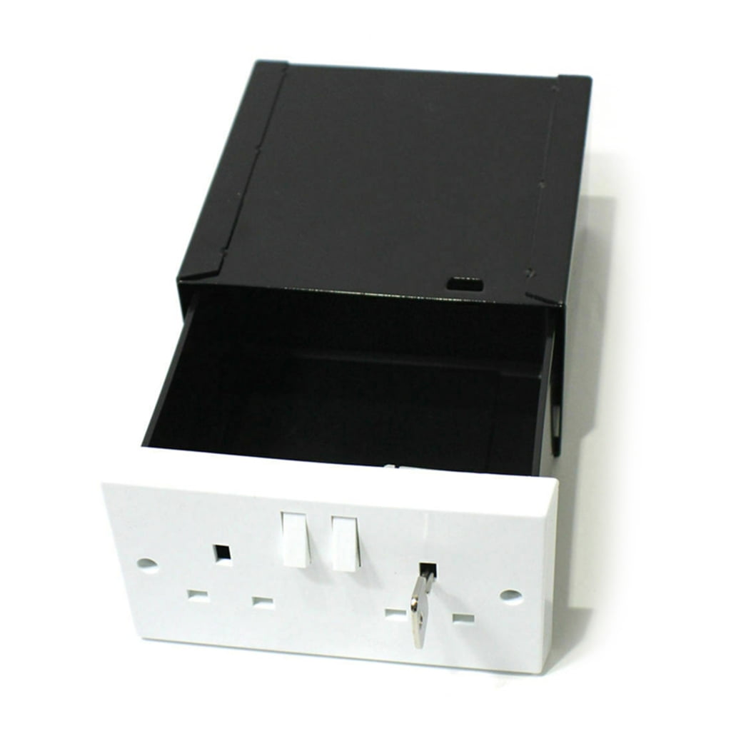 American Outlet Wall Safe Security Secret Hidden Box Covert Hidden Safe ...