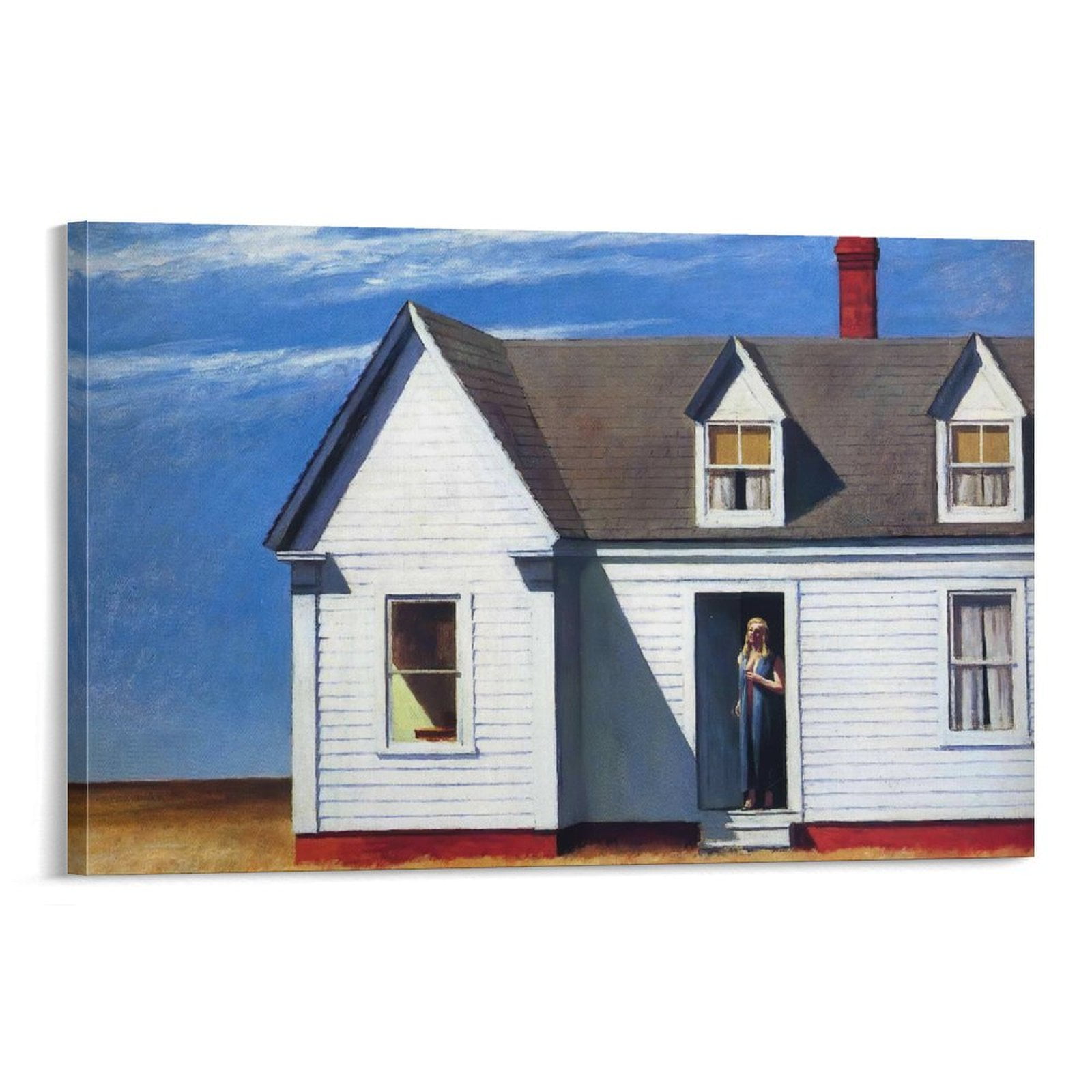 American Painter Edward Hopper High Noon Poster Canvas Wall Art Poster ...