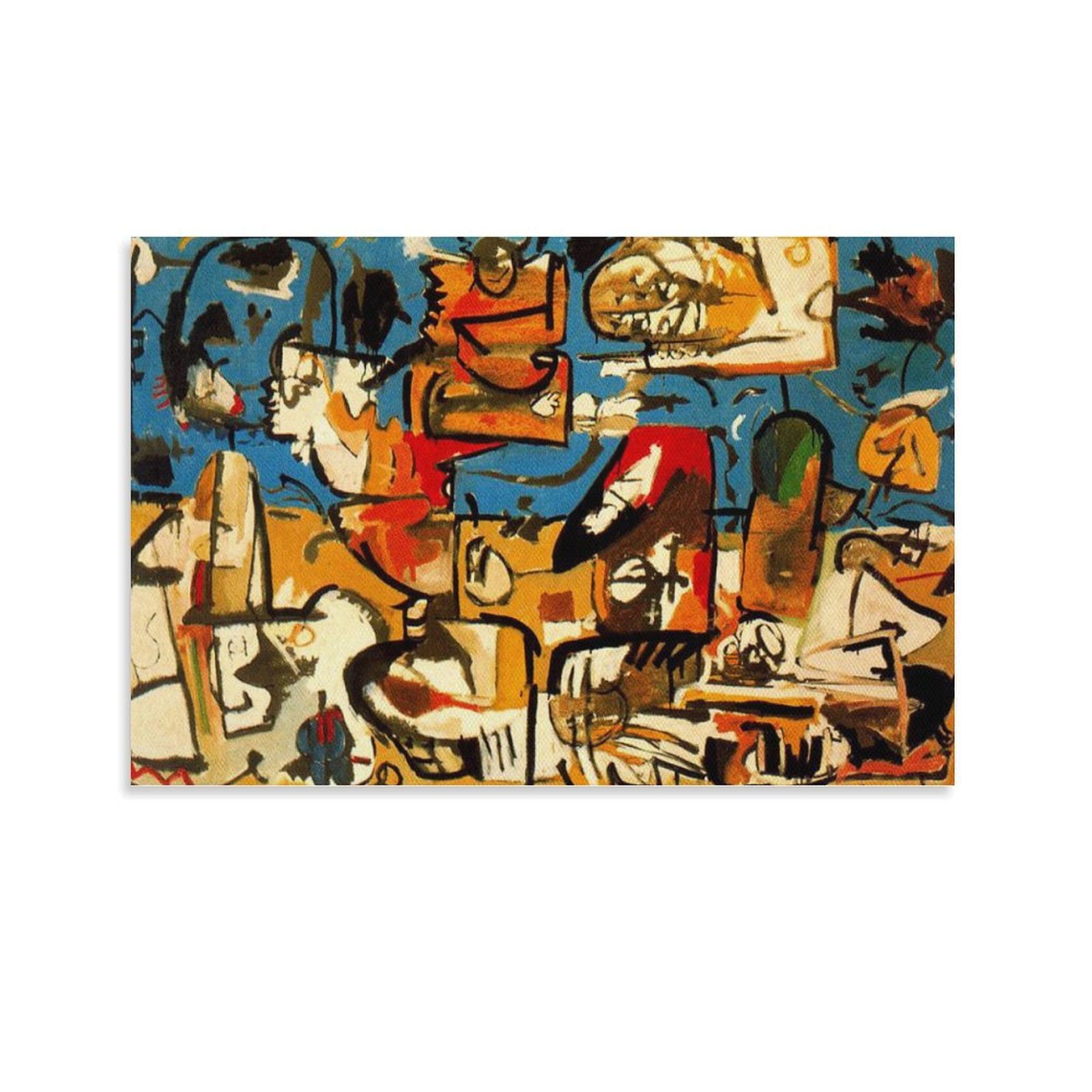 American Painter Helen Frankenthaler - Abstract Painting Art Poster (4 ...