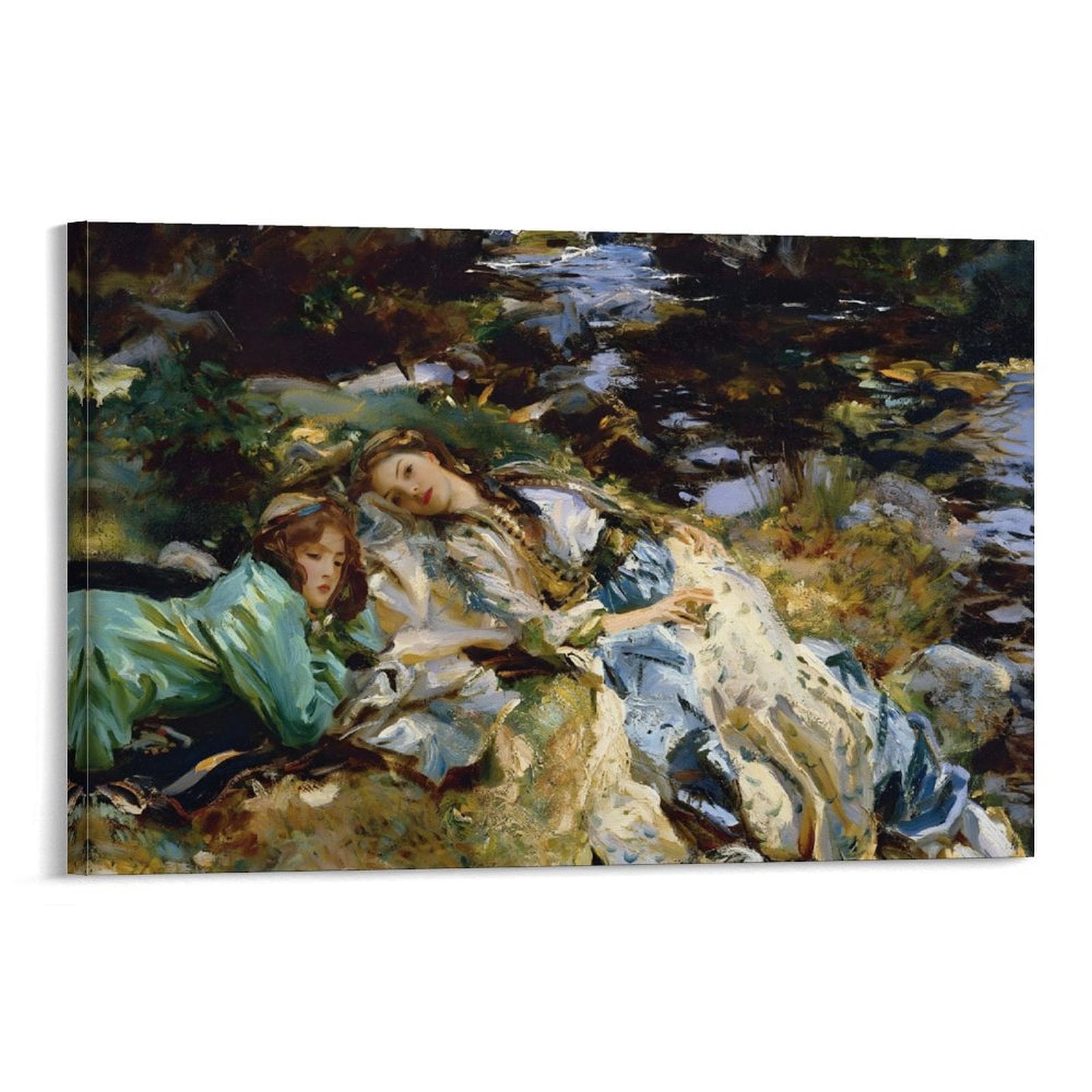 American Painters John Singer Sargent The Brook Poster(1) Canvas Wall ...