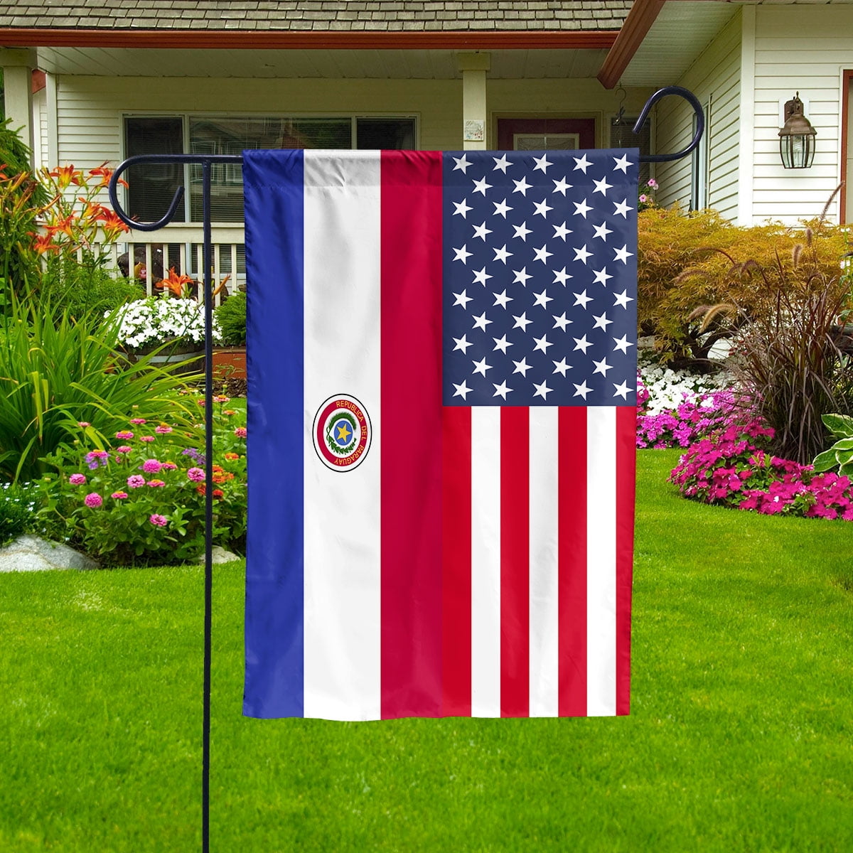 American Paraguay Flag Paraguayan Friendship U.S.A Memorial Day ...