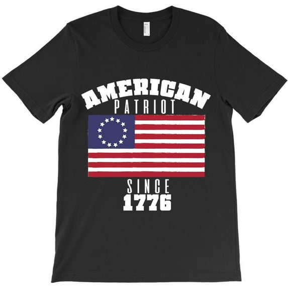 American Patriot Since 1776 USA Flag Veterans Day Themed Funny Themed ...