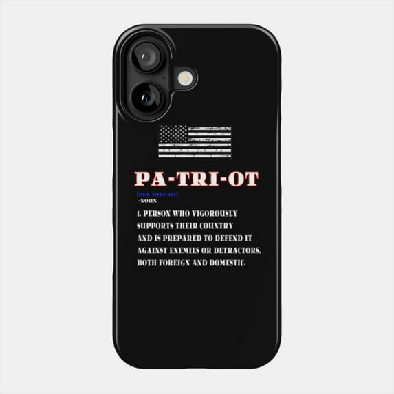 American Patriot Slogan Patriotism Case for iPhone 11,12,13,14,15,16,17 ...