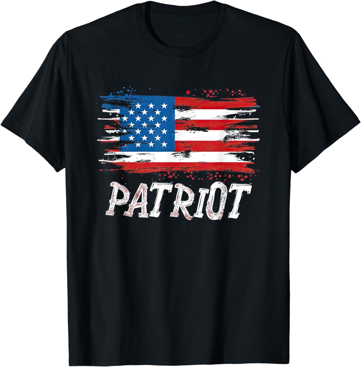 American Patriot USA Flag - Independence Day - Veterans Day T-Shirt ...