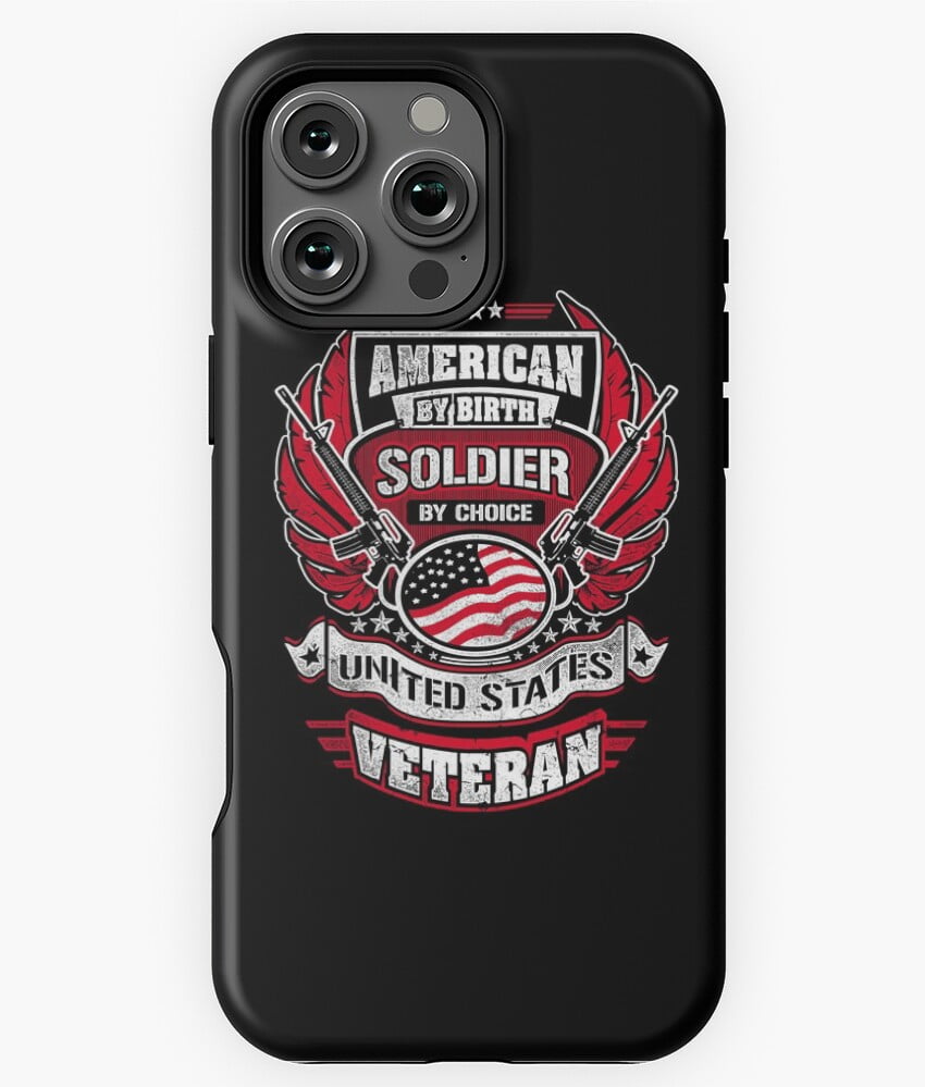 American Patriotic Design Phone Case for iPhone 16 15 14 13 12 11 Pro ...