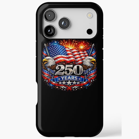 American Patriotic Eagle Flag Protective Phone Case for iPhone 17 16 15 ...