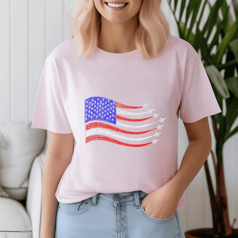 American Patriotic Fighter Jets USA Flag Waving 4Th Of July - Walmart.com