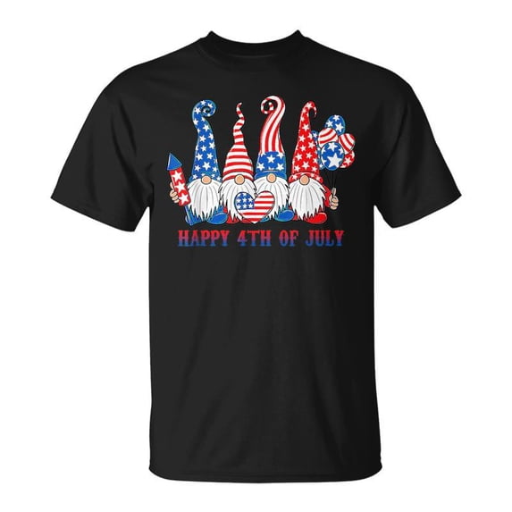 American Patriotic Gnomes Usa Independence Day 4Th Of July Unisex ...