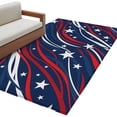 American Patriotic Kitchen Runner Rug 2.7x5 Washable Runners for ...