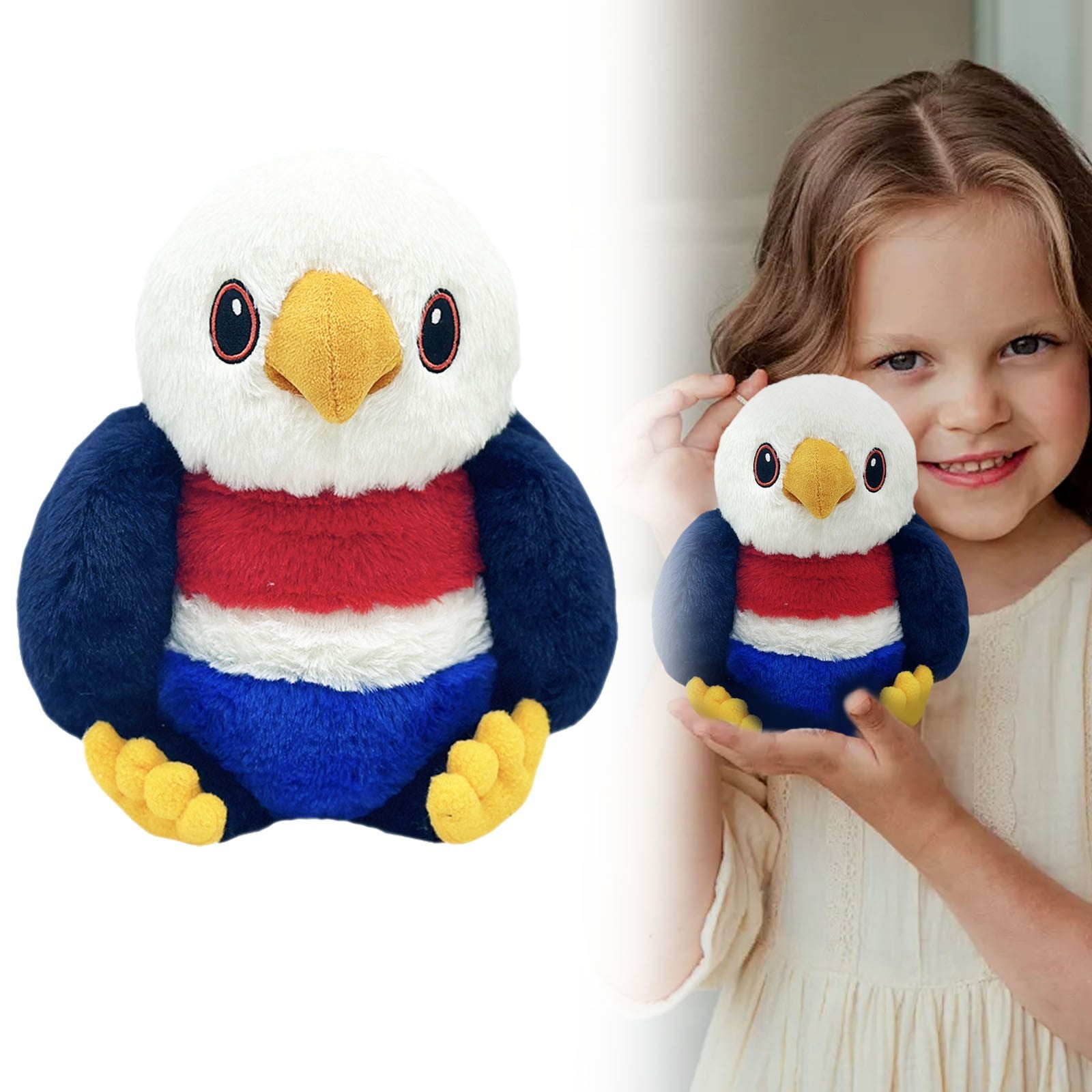 American Patriotic Plush Toy Independence Day July 4Th Patriotic Plush ...