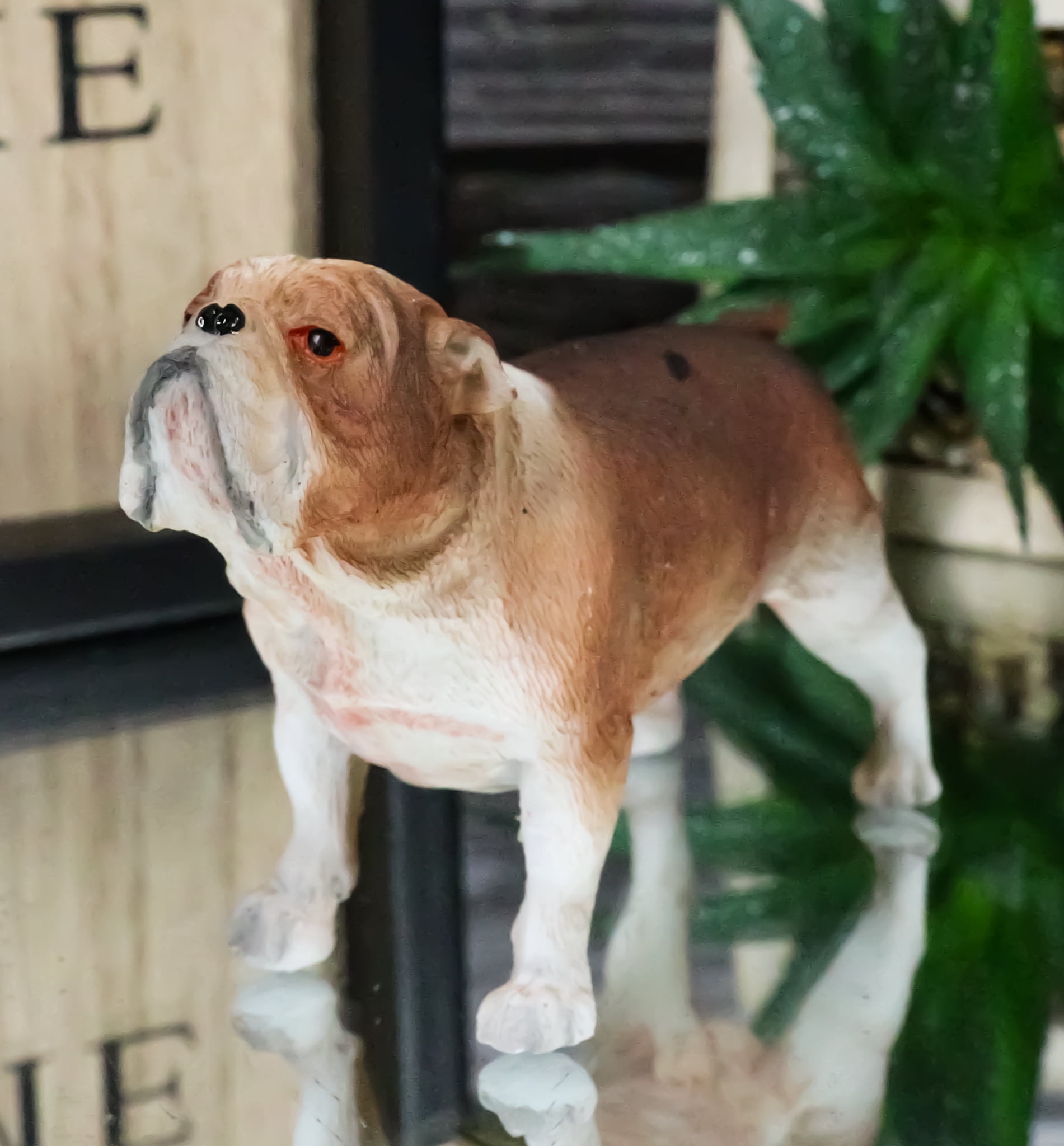 American Pedigree Dogs Lifelike Bulldog Bull Puppy Dog Miniature ...