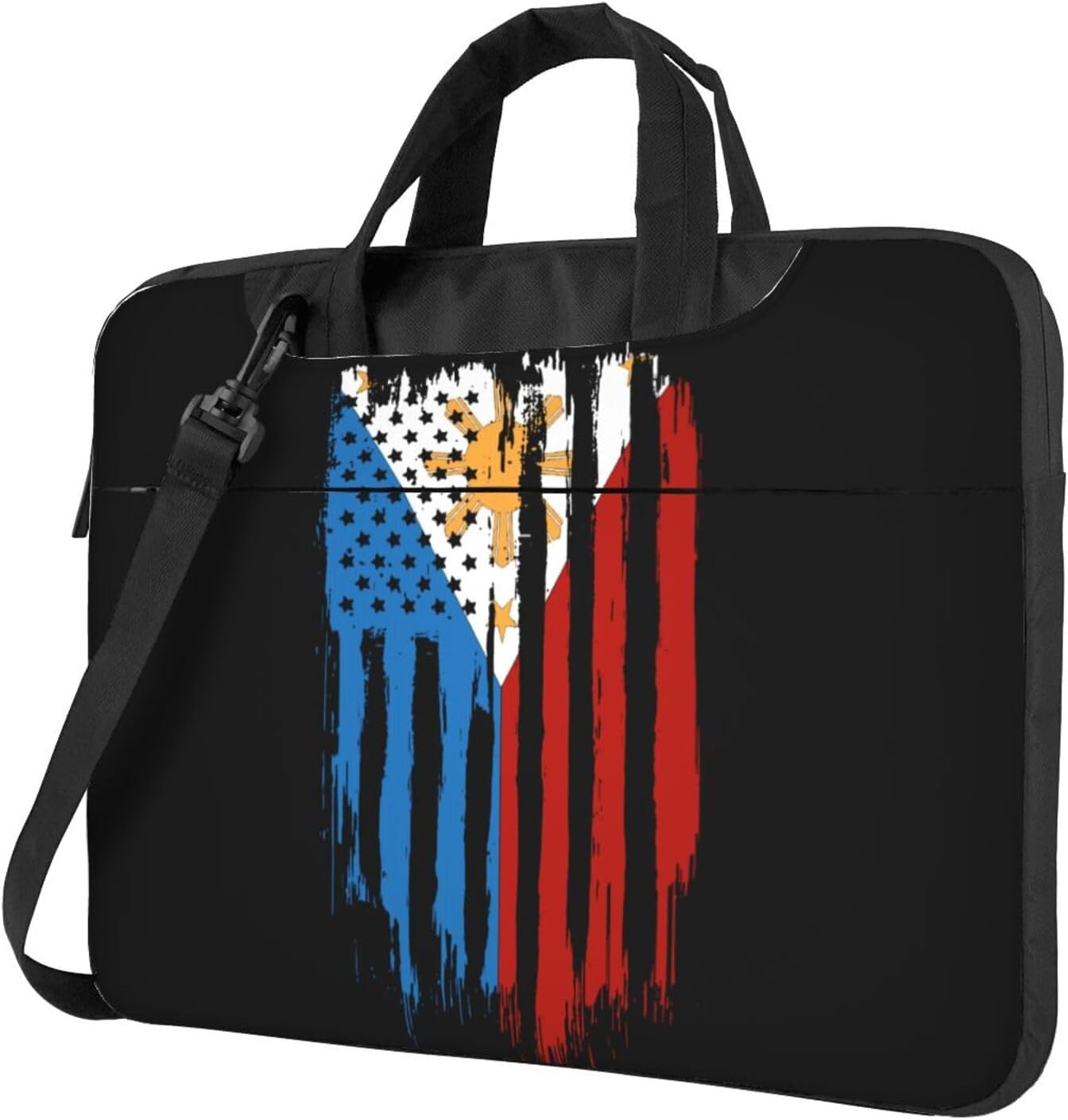 American Philippines Filipino Flag 3d Pattern Laptop Bag Shoulder Bag ...