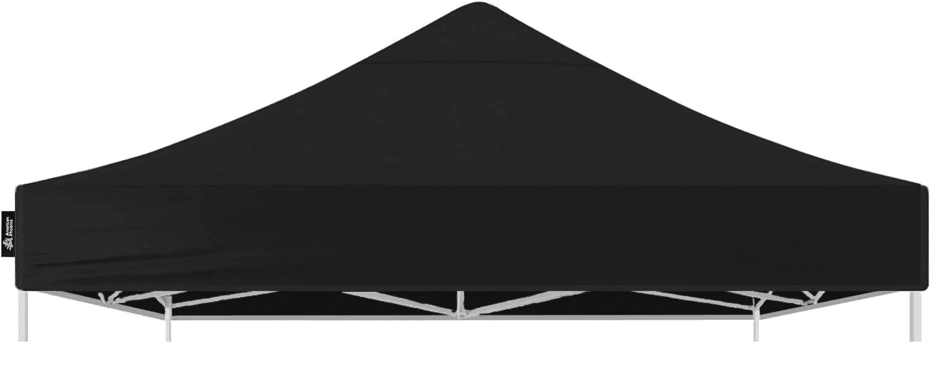 American Phoenix Outdoor 10x10 ft Black Waterproof Top Cover ...
