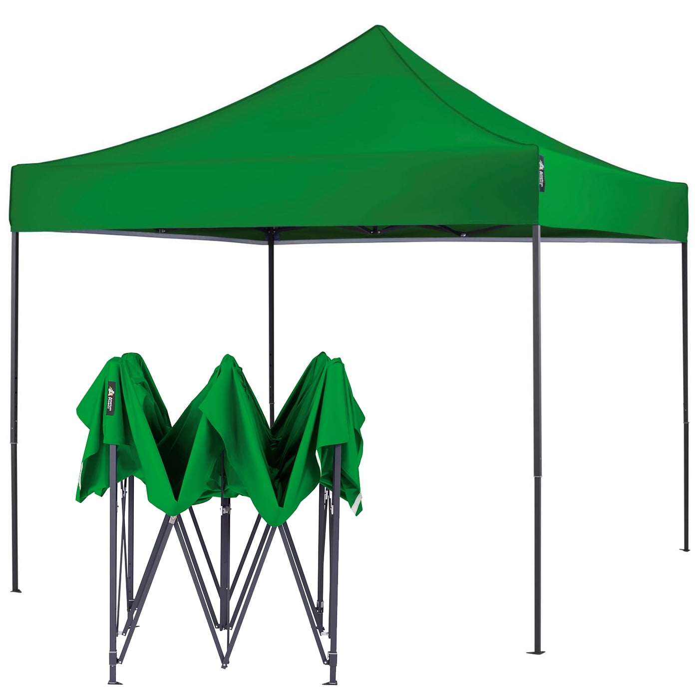 American Phoenix Easy Outdoor Waterproof 10x10 ft Green Pop-up Canopy ...