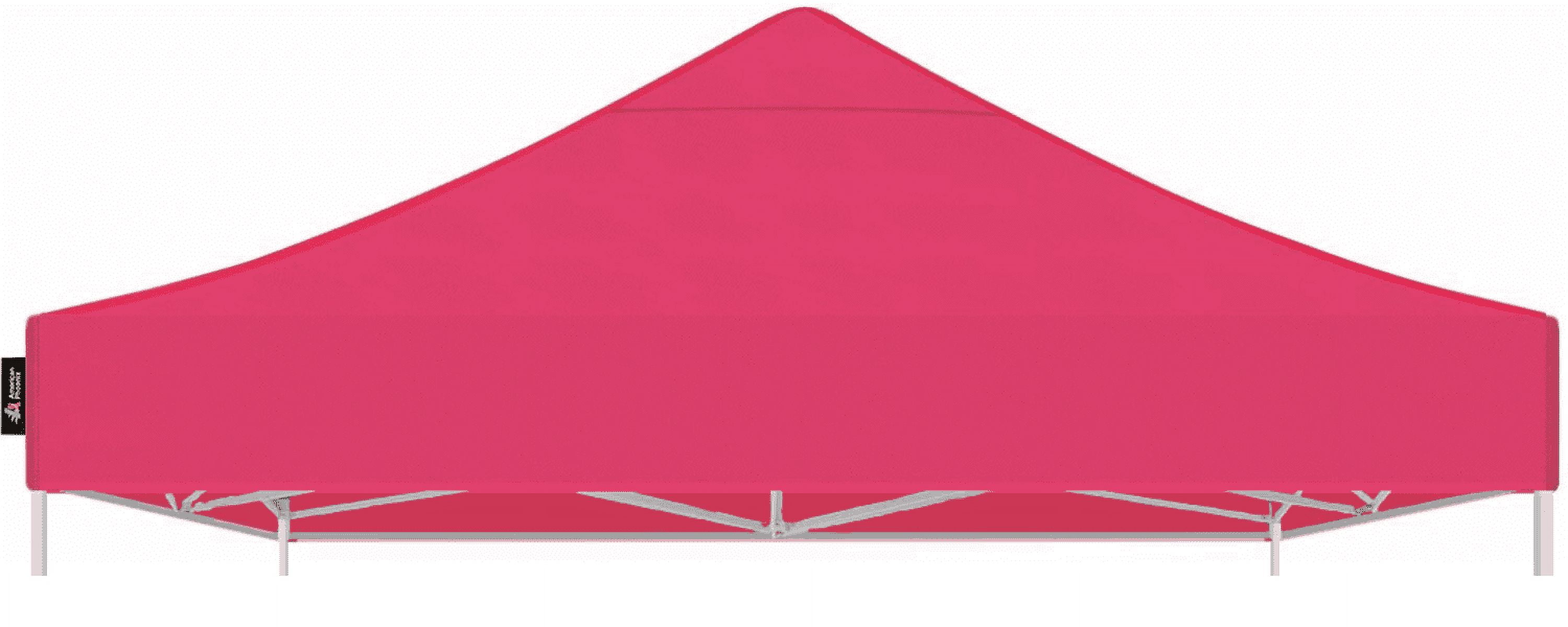 American Phoenix 10x10 ft Pink Top Cover for Backyard Shade Sun Tent ...