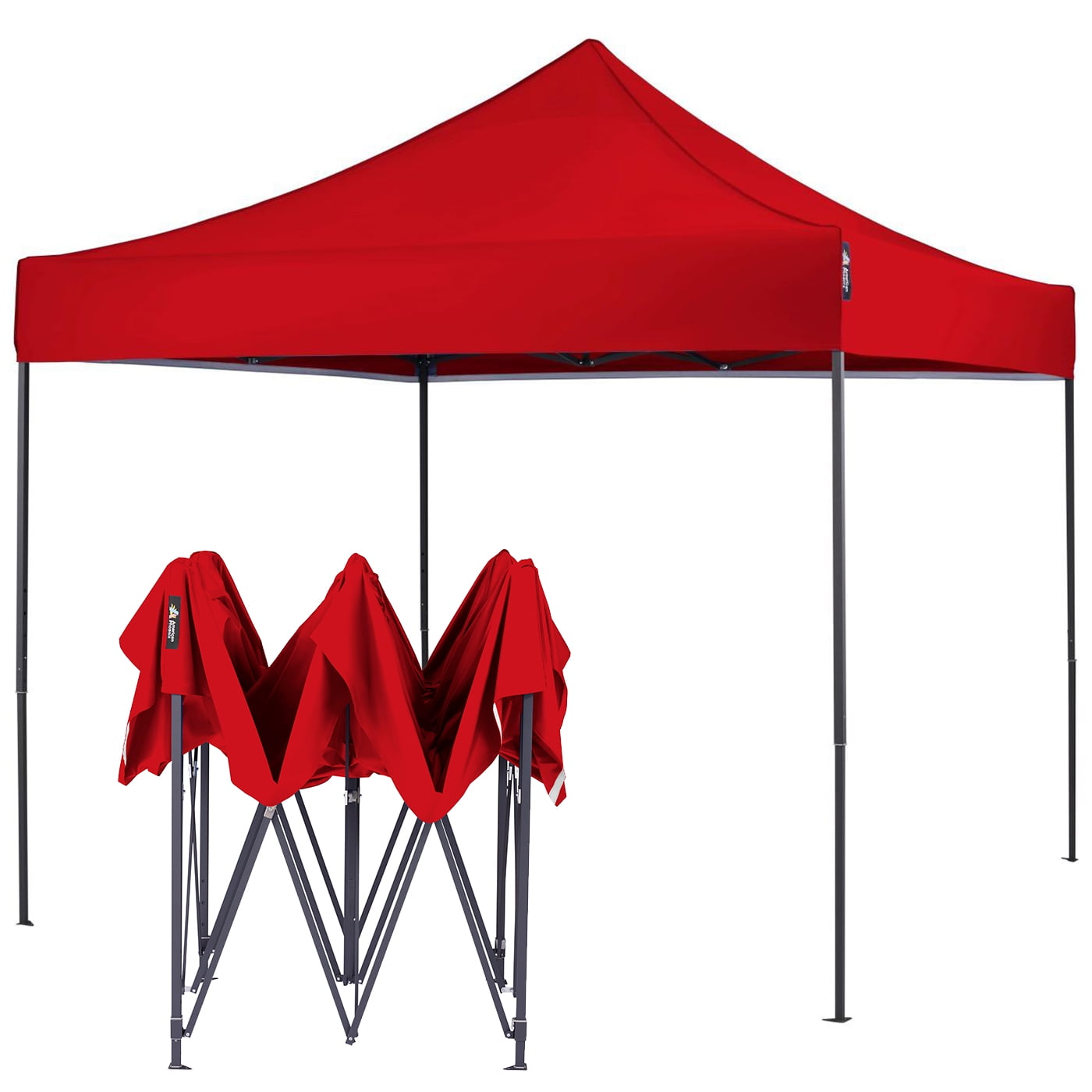 American Phoenix Easy Pop-Up 10x10 ft Canopy Tent, Extra Shade Cover ...