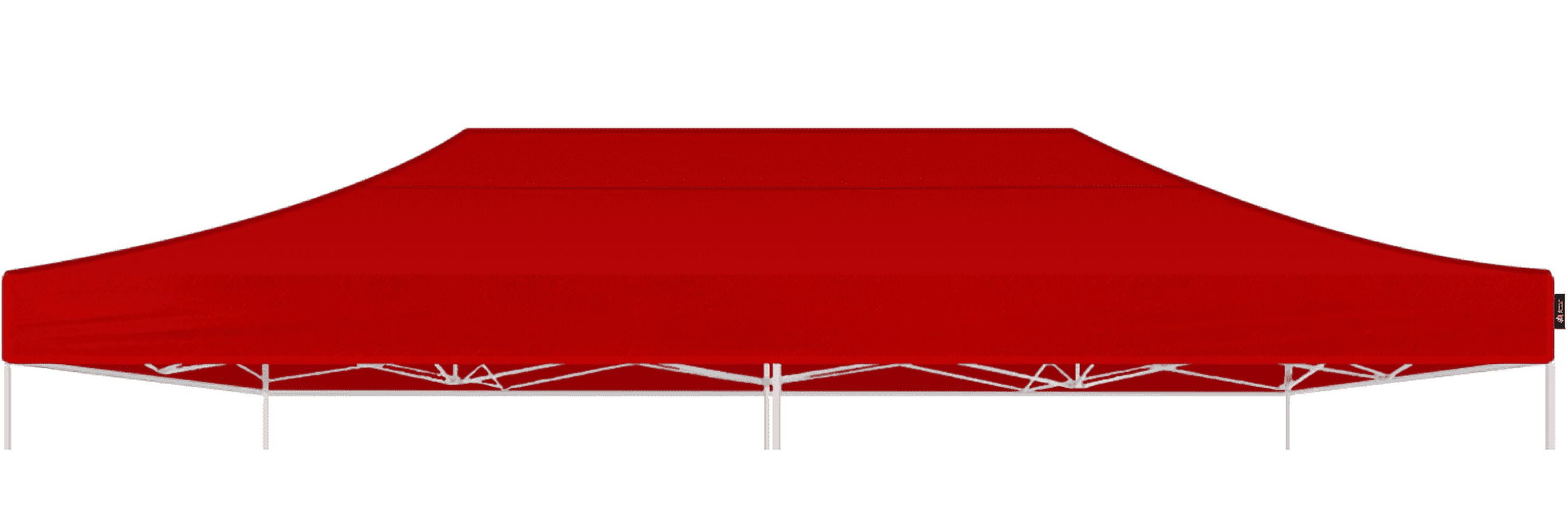 American Phoenix Outdoor 10x20 ft Red Top Cover Replacement for ...