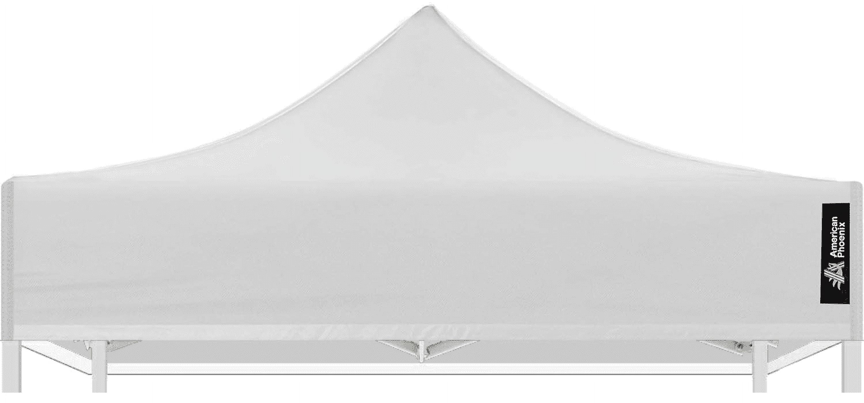 American Phoenix 5x5 ft White Top Cover Replacement for Pop up Canopy ...